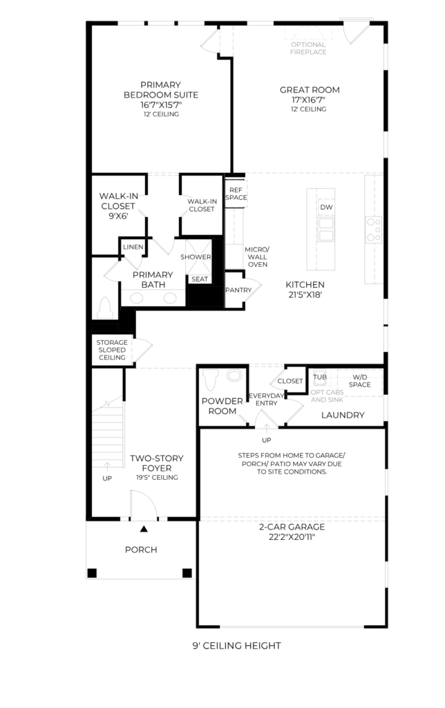 Regency at Stone Meadow Farms Melody Elite Floor Plan - Senior Living ...