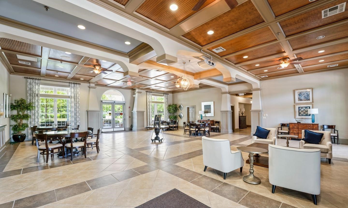 Four Seasons Weatherby Clubhouse Lobby1 - Senior Living Options - 55+