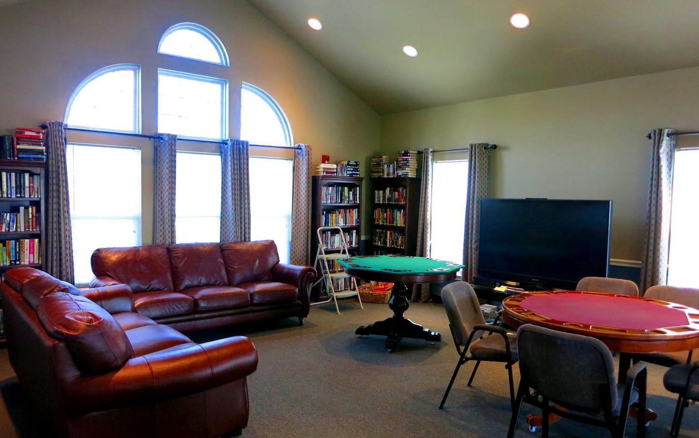 Chancellor Glen Game Room - Senior Living Options - 55+