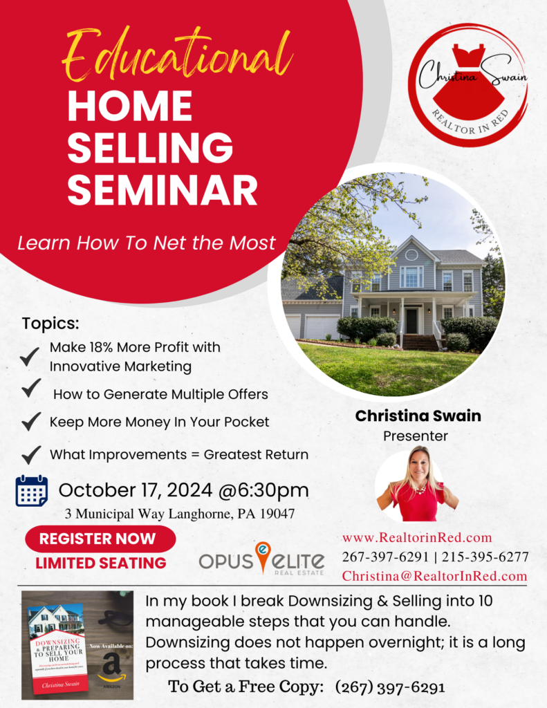 Home Selling Seminar - Senior Living Options - 55+